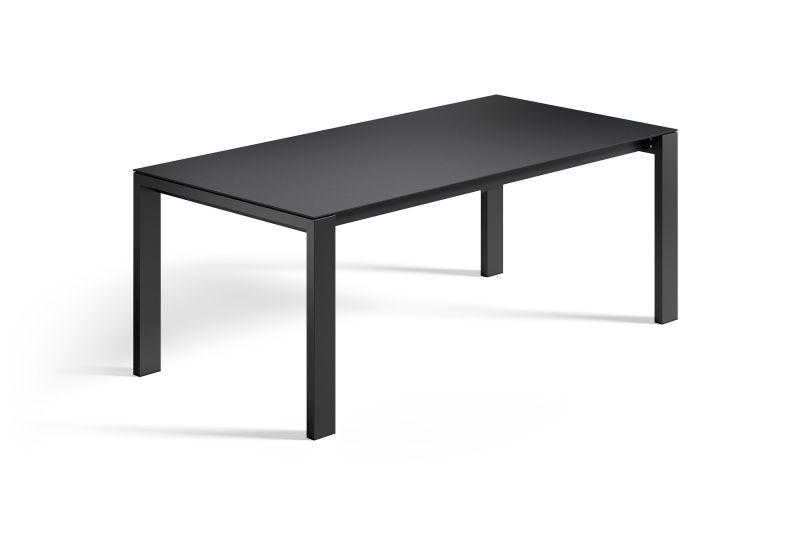 Esstisch schwarz ausziehbar (optional)